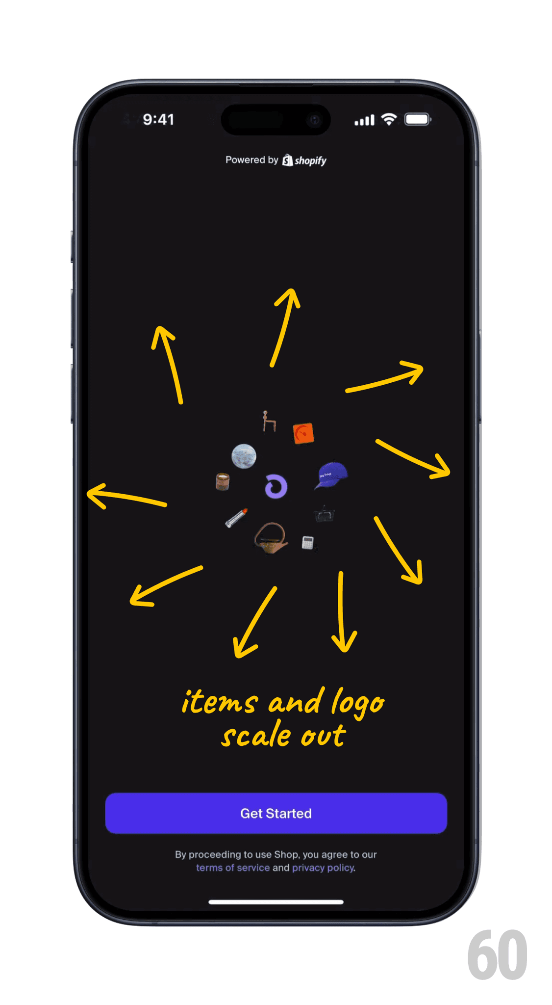 UI/UX animation storyboards iOS apps