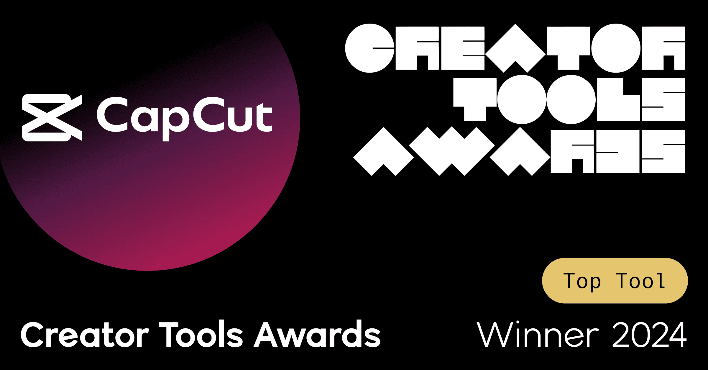 CapCut – Top Tool – Creator Tools Awards