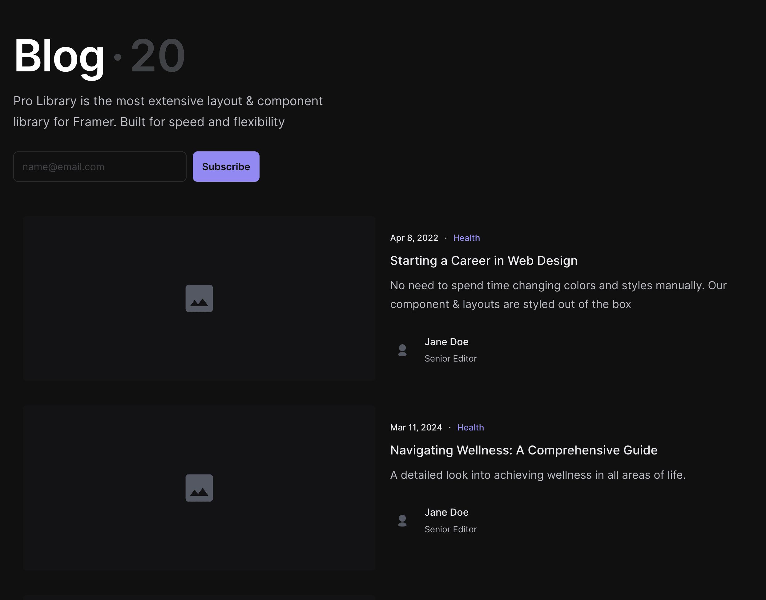 Framer CMS Power Ups