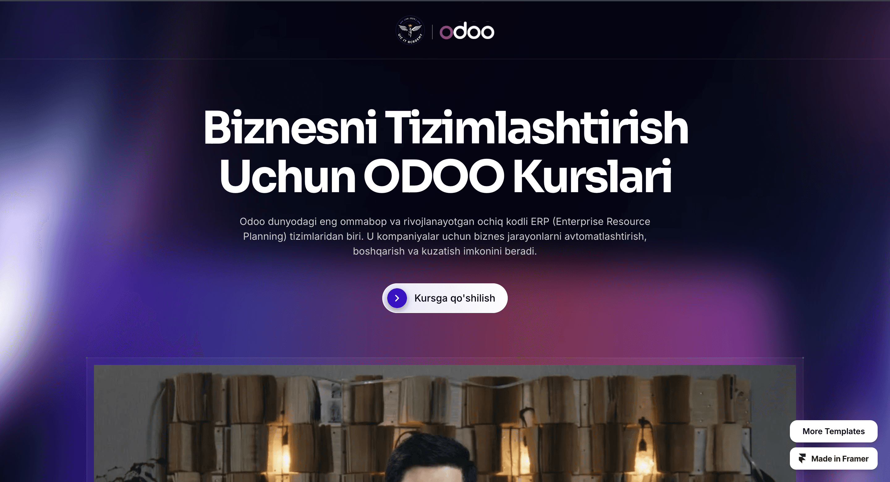 UIC Academy | Odoo kurslari