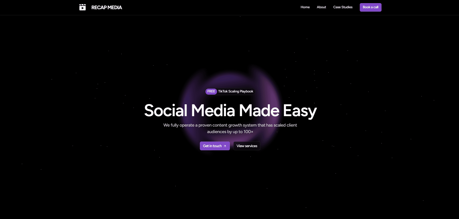 Recap Meda - Short-Form Marketing Agency