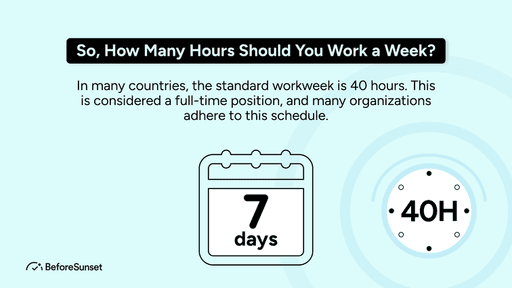 How Many Hours in a Week Should You Work?