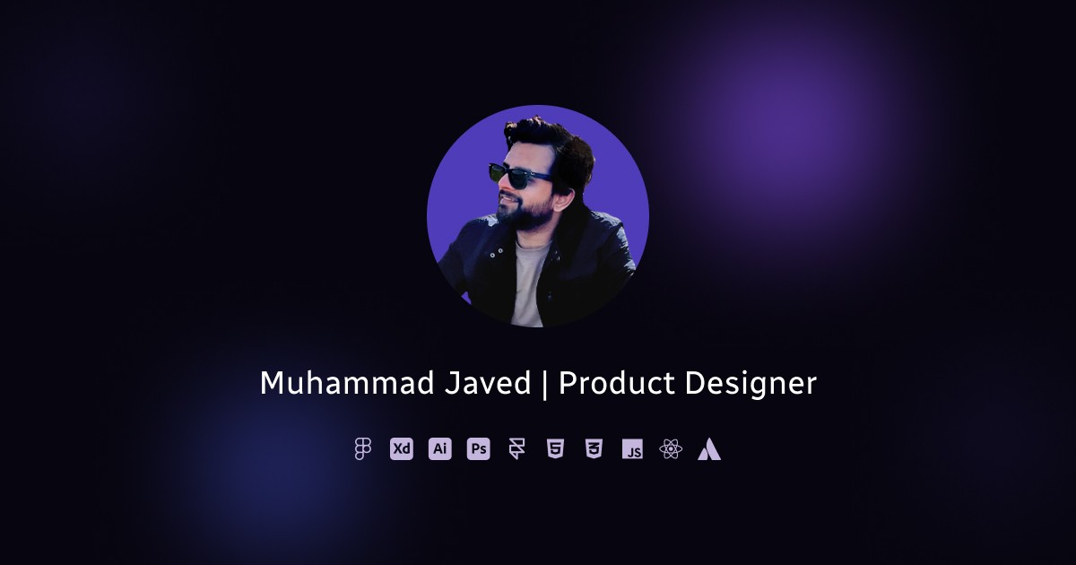 Muhammad Javed - Product Designer