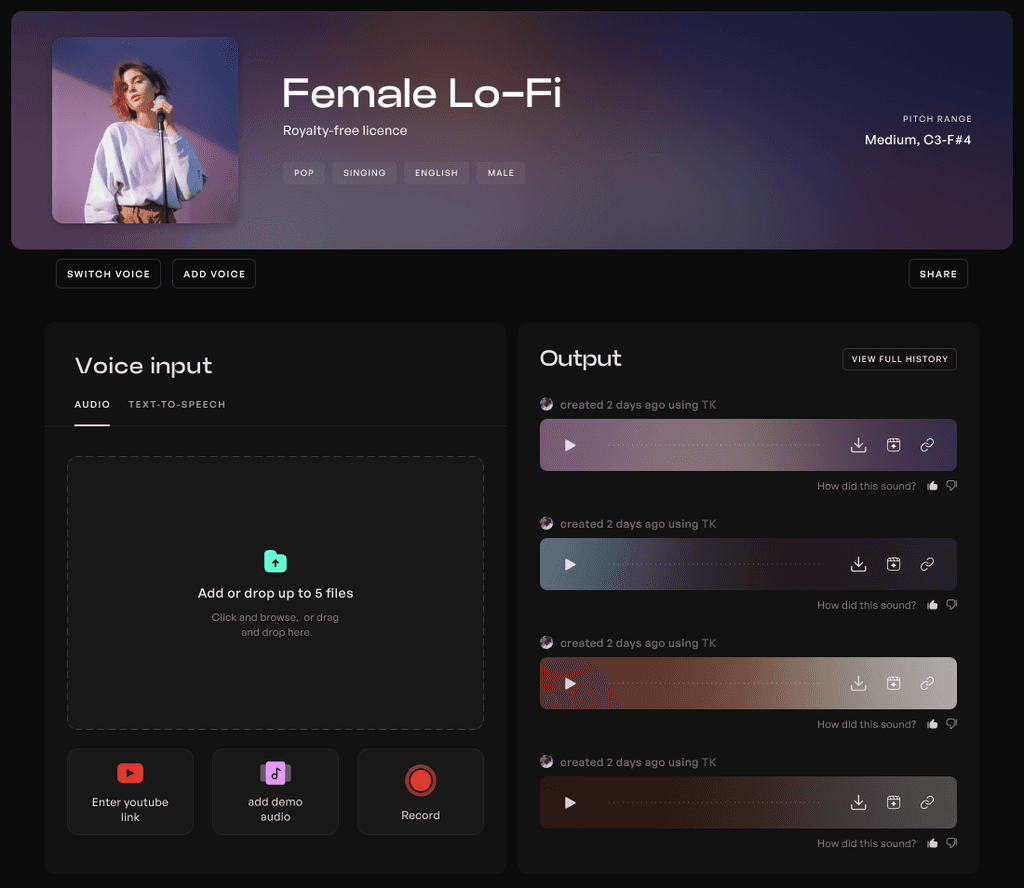 Kits AI - Studio-quality AI music tools