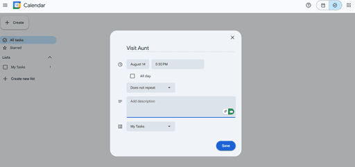 How to Add Tasks in Google Calendar - Akiflow