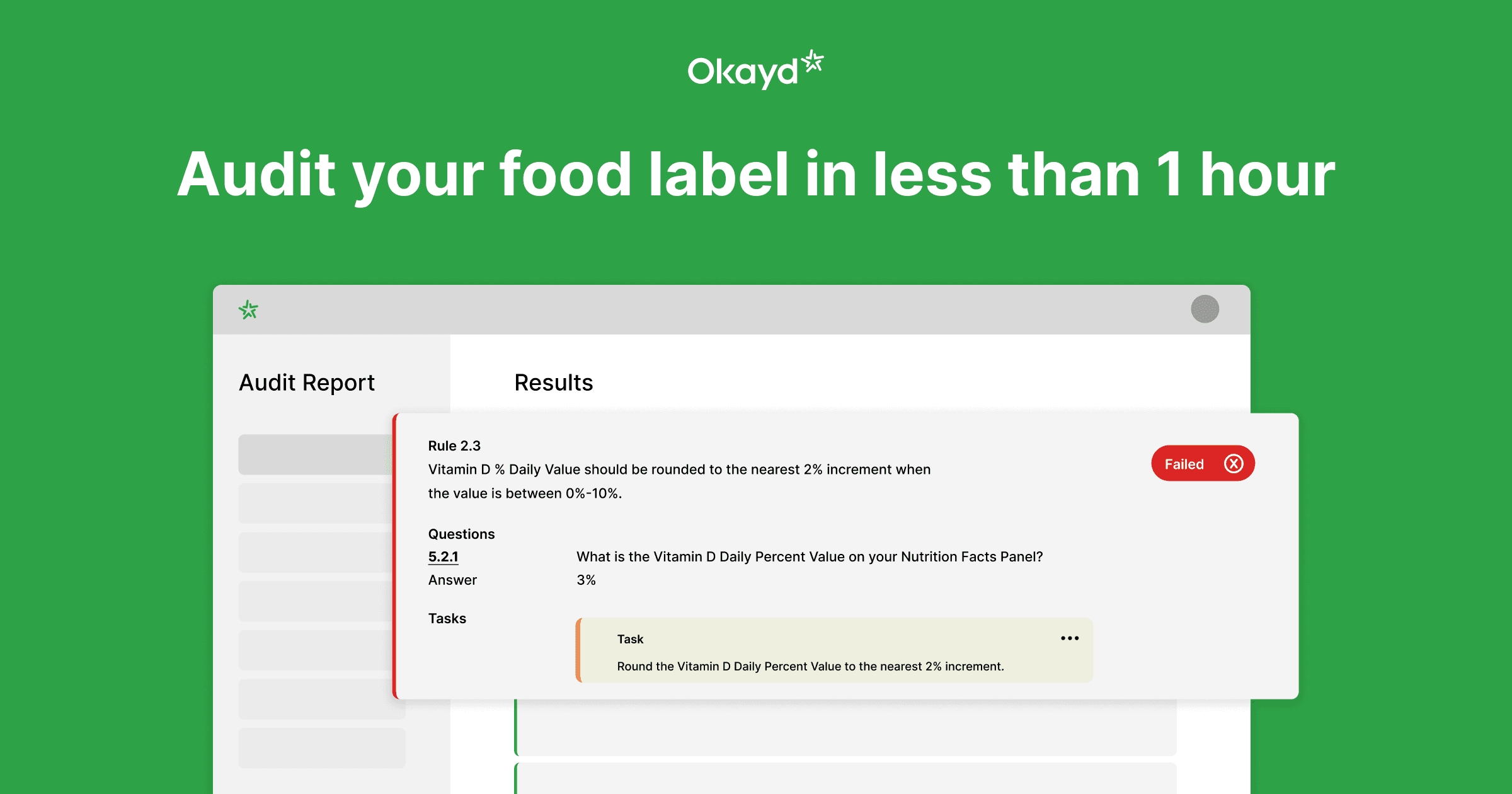 Okayd - Label Compliance Made Easy