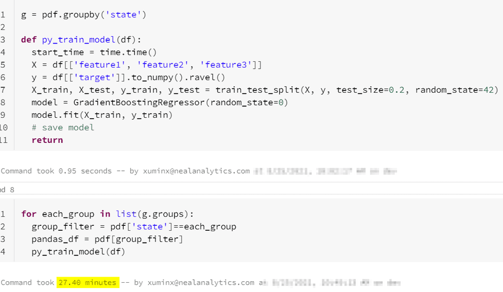 Databricks Spark jobs optimization techniques: Pandas UDF - Fractal Analytics