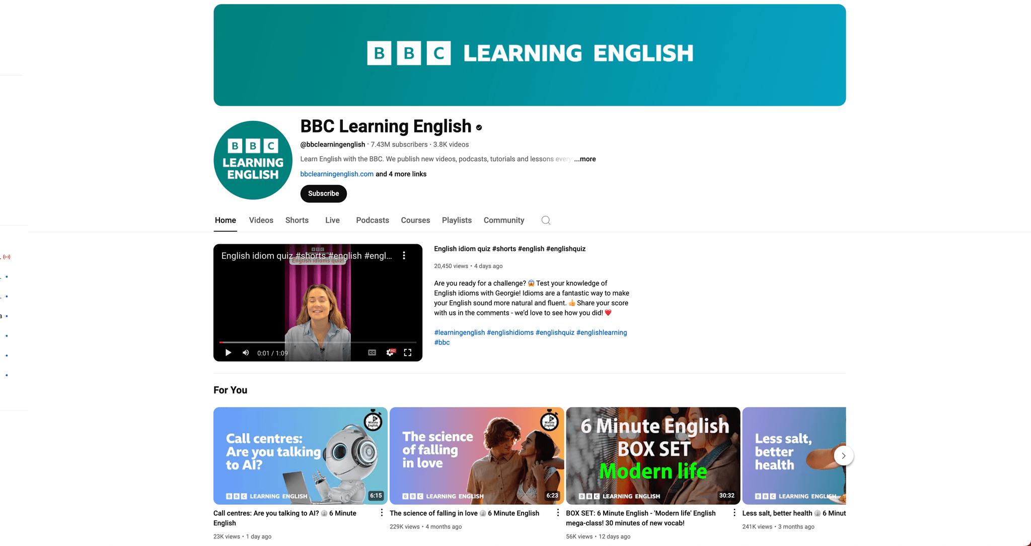 The 8 Best YouTube Channels to Learn English at Home