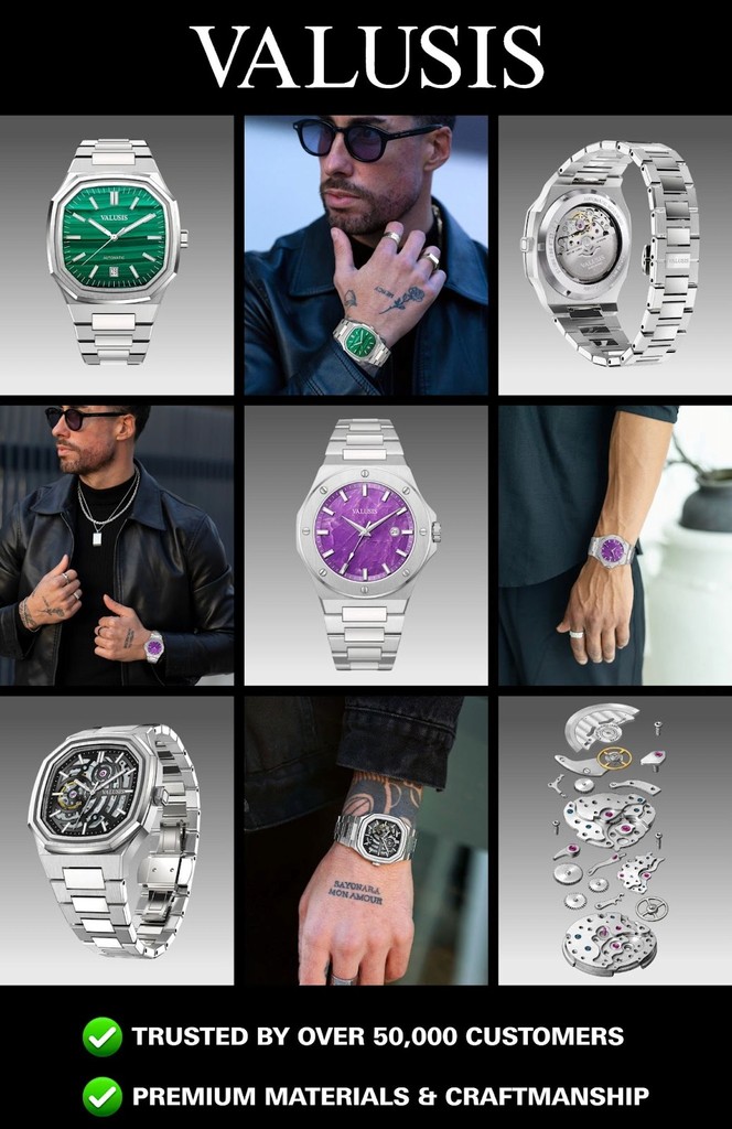 Valusis: Best Affordable Luxury Watch Brand of 2025 - Evergreen Award