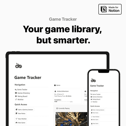 LiFE RPG - Notion Templates by HeyAlbert
