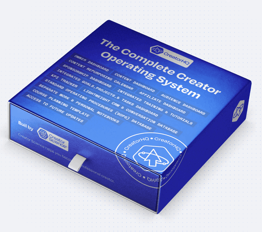 CreatorHQ: Complete Creator Operating System
