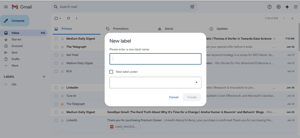 How to Sort and Organize Gmail Inbox by Date and Name - NewMail AI
