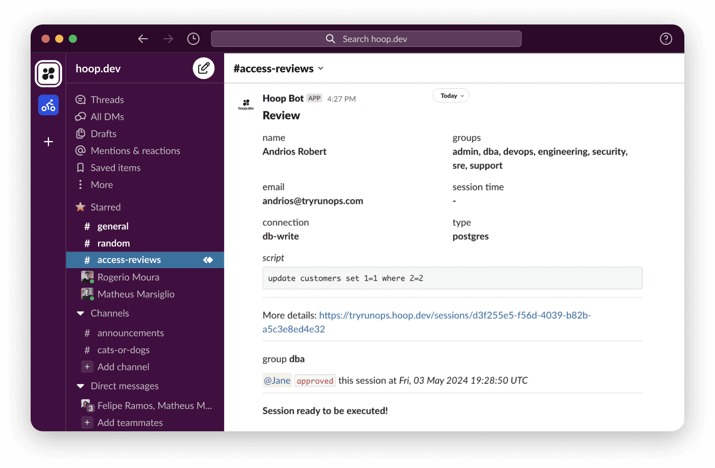 hoop.dev - THE ONLY ACCESS GATEWAY WITH DATA MASKING