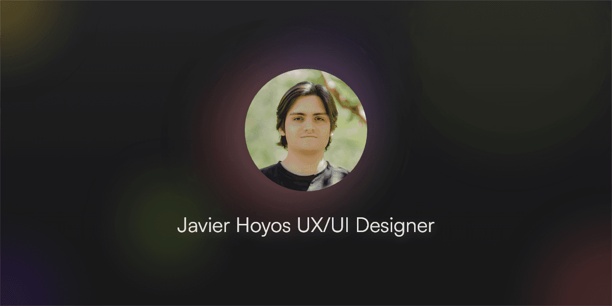 Javier Hoyos UX/UI Designer