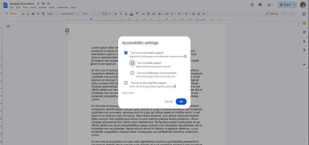 How to Use Text to Speech in Google Docs – Easy Voice Reader Guide - 1 minute video guide