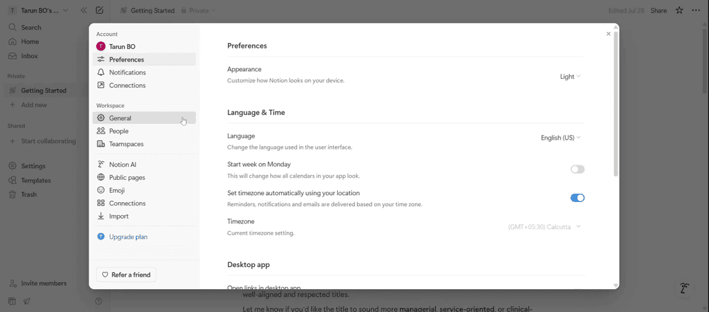 How to Delete a Workspace in Notion - 1 minute video guide