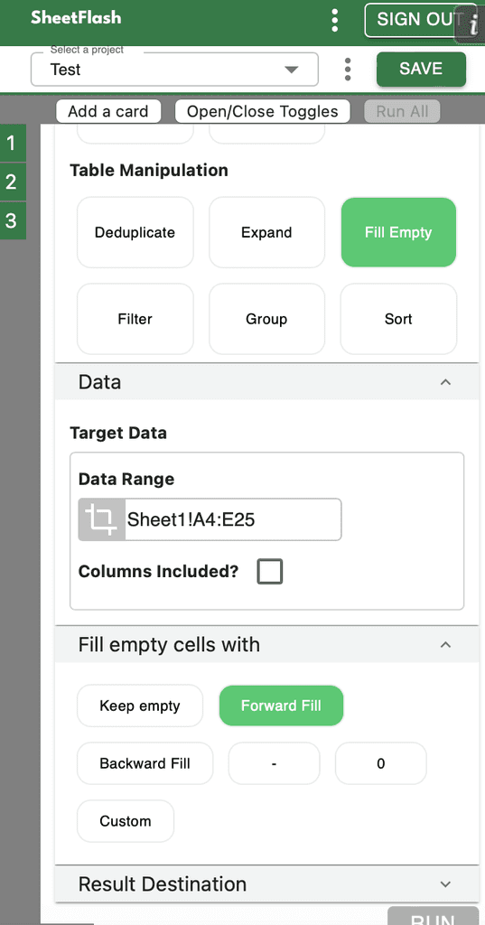 How to Customize Filling Empty Cells in Excel for Free?