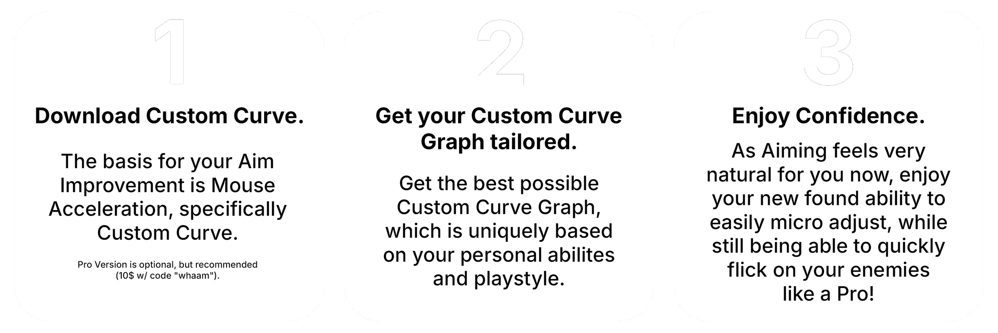 Become the Best Aimer you can be, FAST! - Personalized Custom Curve Settings by whaamkabaam