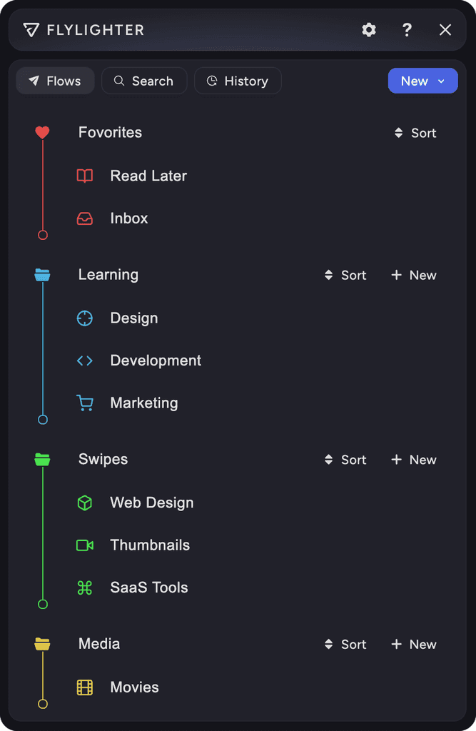 Flylighter – Capture Anything to Notion. Fast.