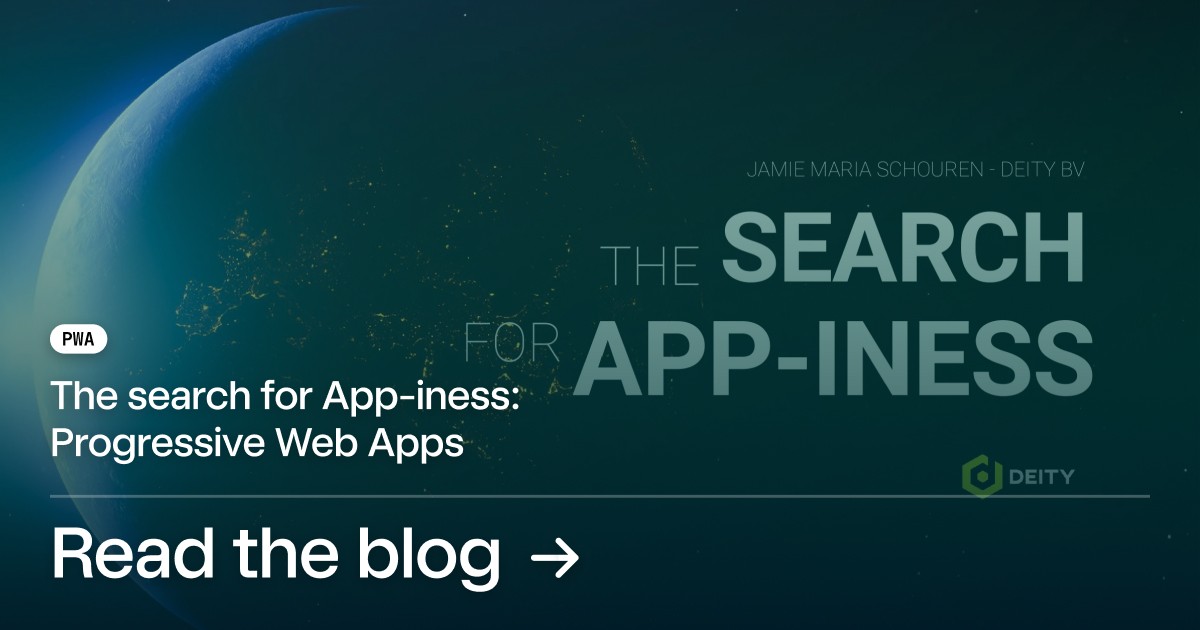 The search for App-iness: Progressive Web Apps - Ultra Commerce