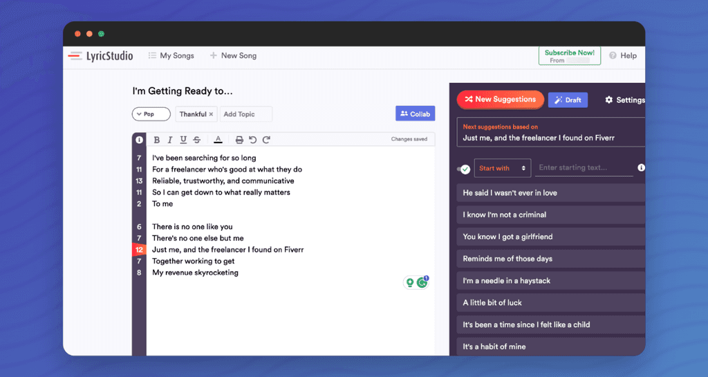 7 Best AI Lyrics Generator for Crafting Hit Songs in 2025