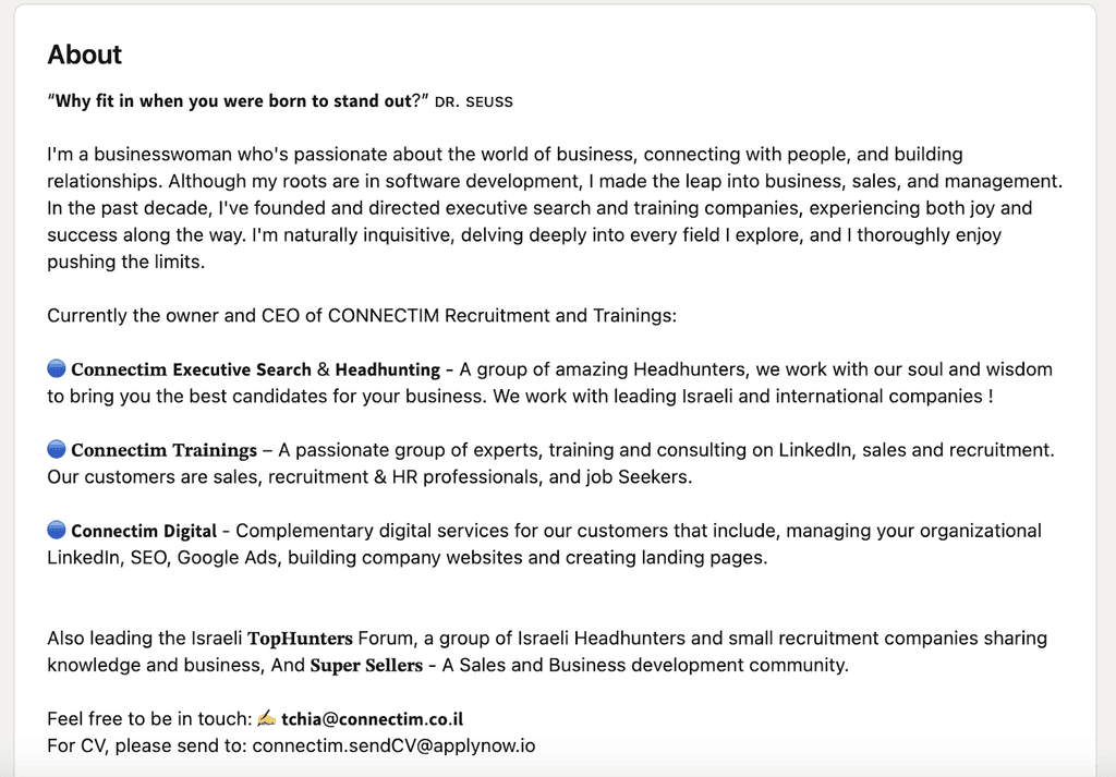 19 of the Best LinkedIn Profile Summary Strategies, With Examples