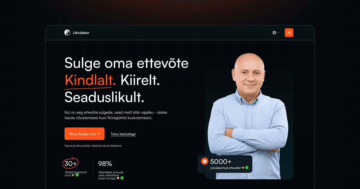 Eerik Heldna salatoimikud - Likvidaator.com