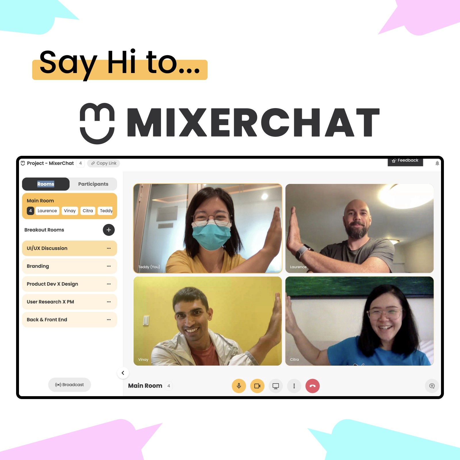 MixerChat - Make every virtual event a great experience.