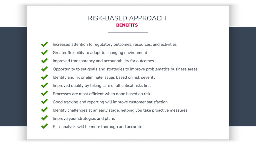 Why a Risk-Based Approach is Essential for Compliance Management