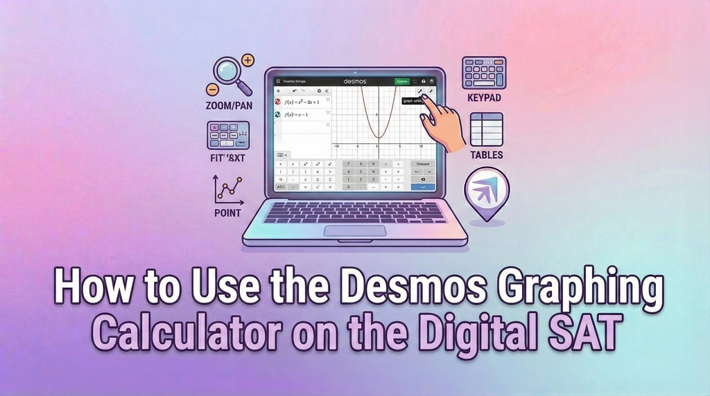 How to Use The Desmos Graphing Calculator for the Digital SAT - SuperScored