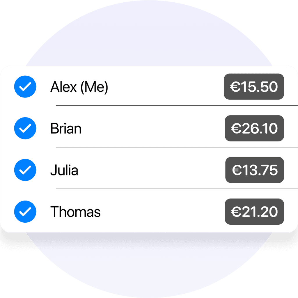Expense Tracker App Features | tricount