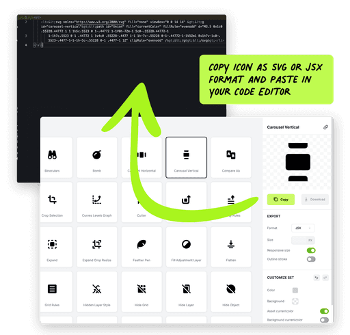 180,000 Icons for Vue.js + Docs