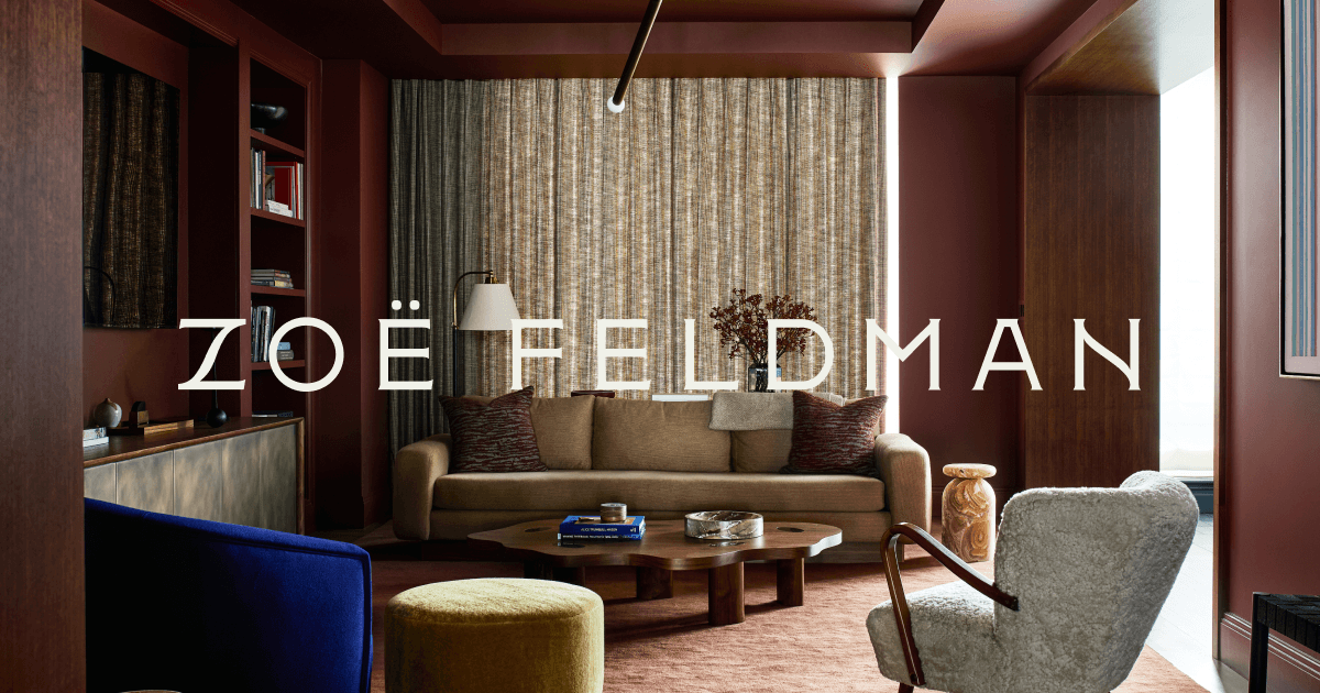Zoë Feldman Design – Top Home Decorators, Luxury Residential Interior ...