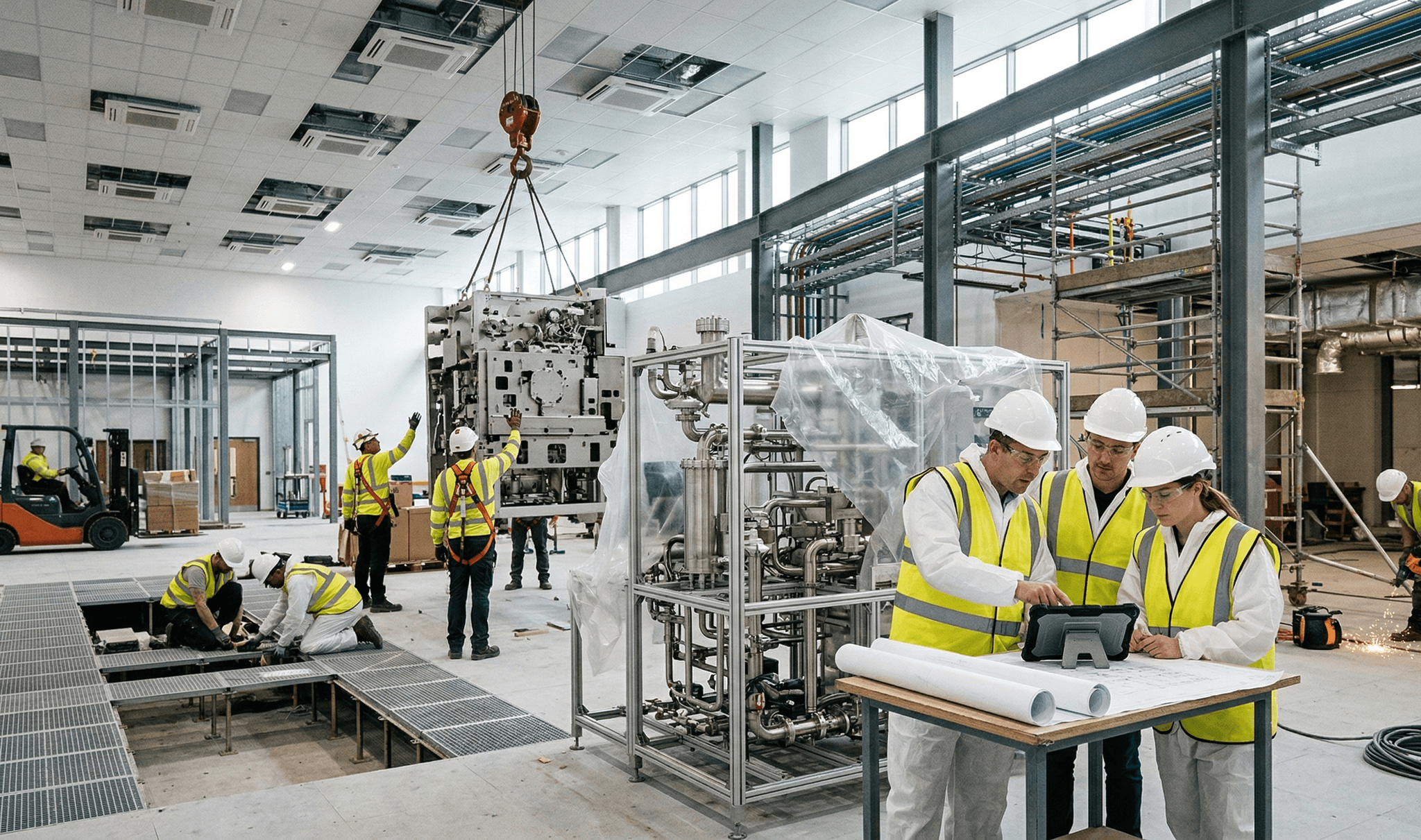 Digital Fab Construction Planning & 4D BIM Sequencing | Semiconductor ...