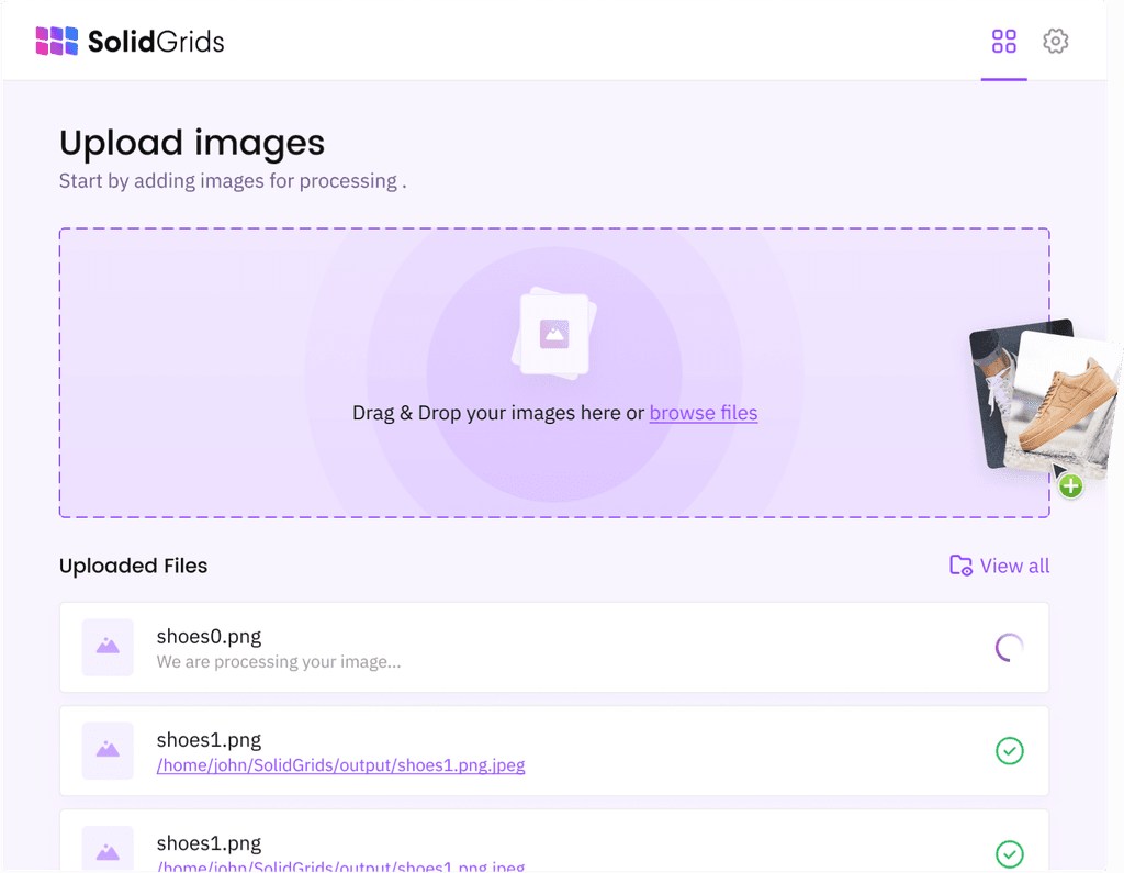 SolidGrids | Fully automated image enhancing for e-commerce
