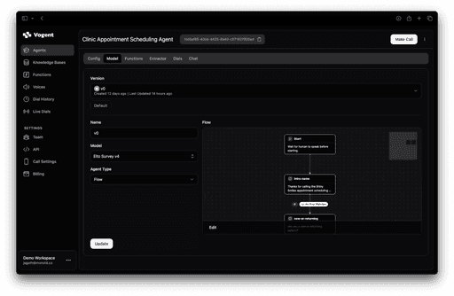 Vogent - Create AI Voice Agents