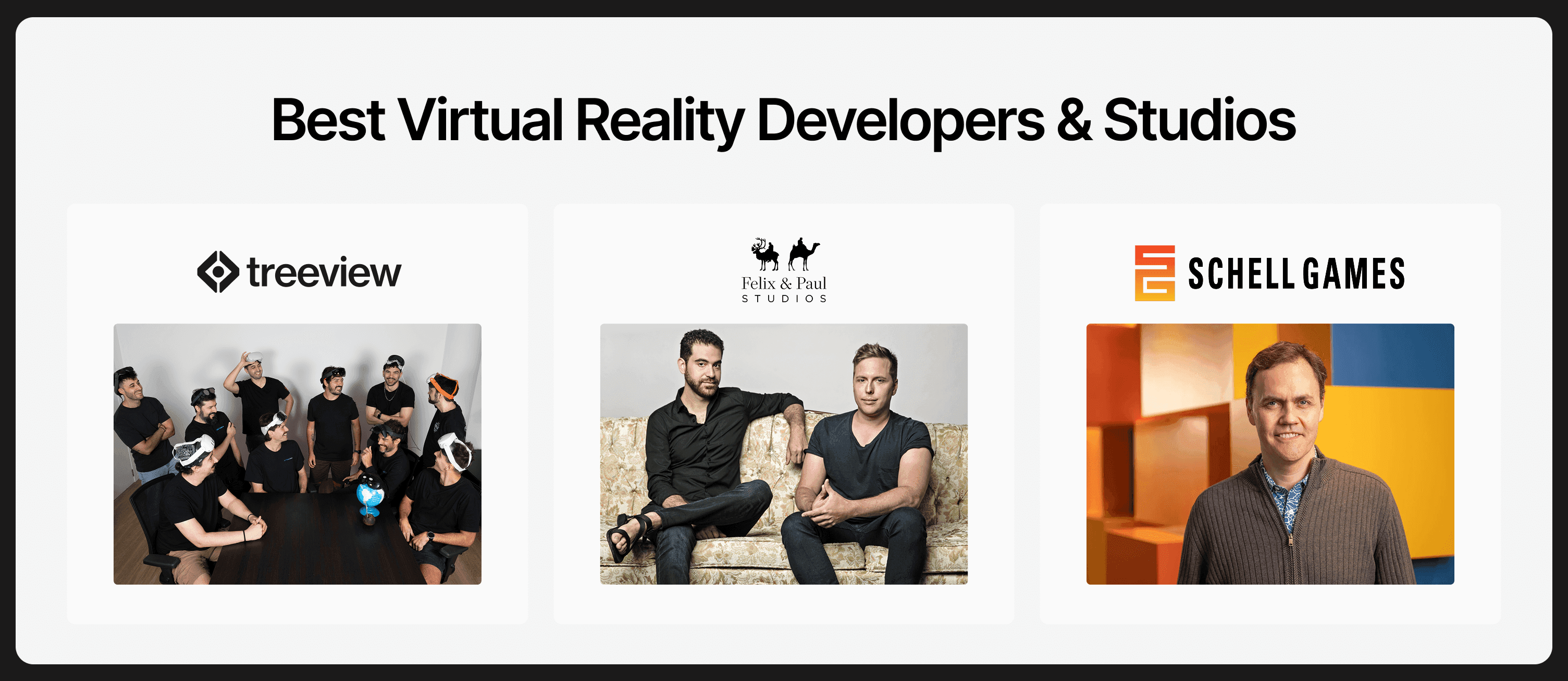 Best Virtual Reality Companies 2026: Top VR Industry Leaders by ...