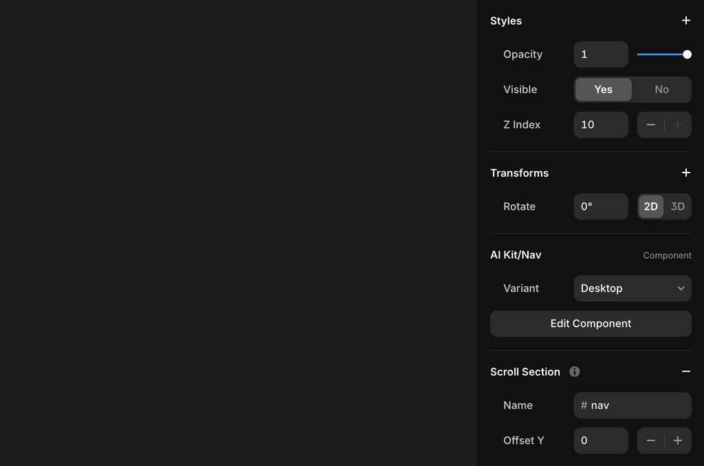 How to add a scroll-to-top button to your website — Framer Help