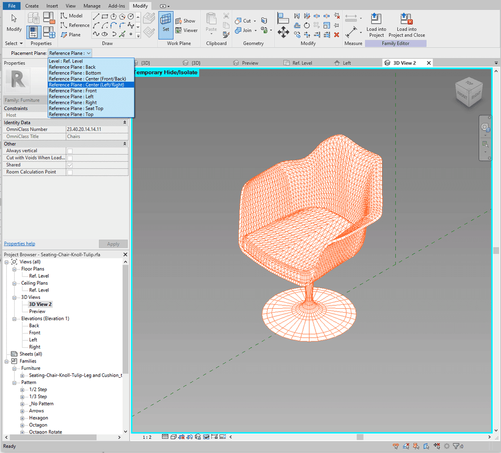 From 3D CAD to Native Revit Using Adaptive Families | Revit | Kinship Blog