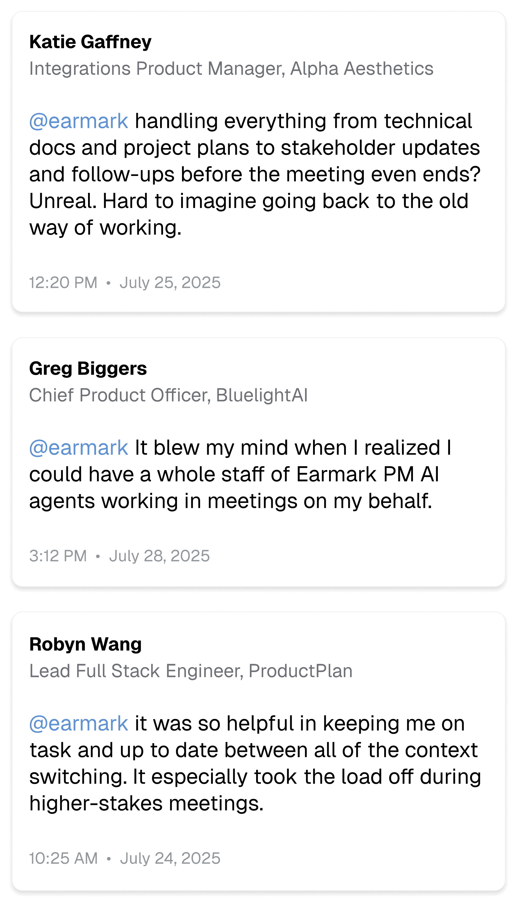 Earmark - The AI Chief of Staff Built for Product Teams