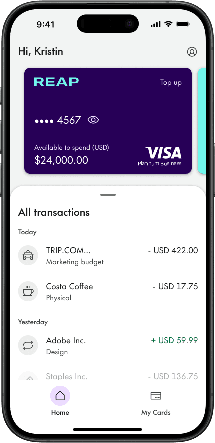 Reap | Limitless financial solutions