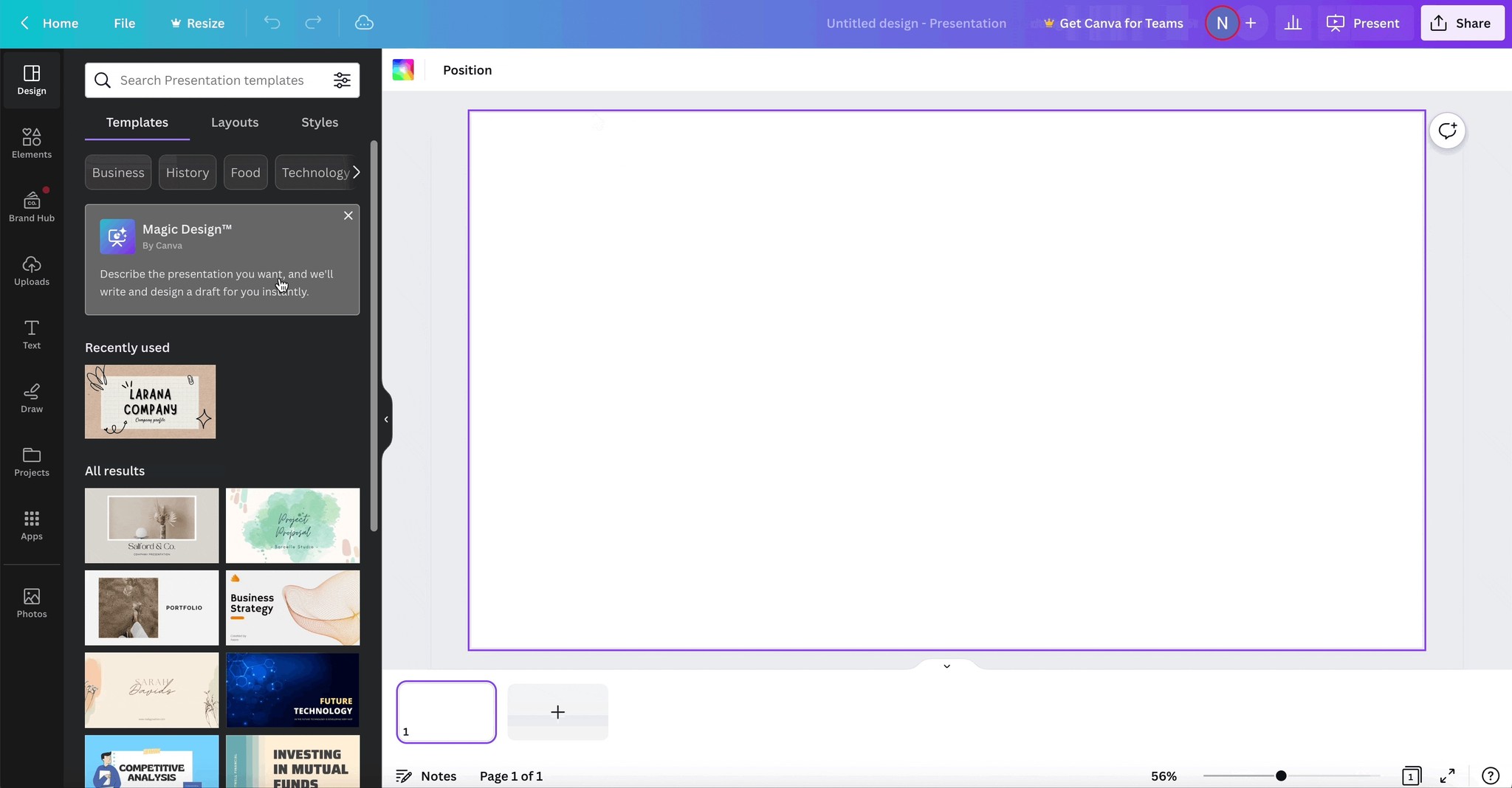 Canva Presentation - Assistive AI-UX Interaction