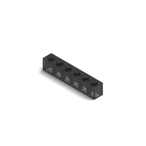 Shapefest™ | Black Transparent Isometric Building Blocks 3D Illustrations