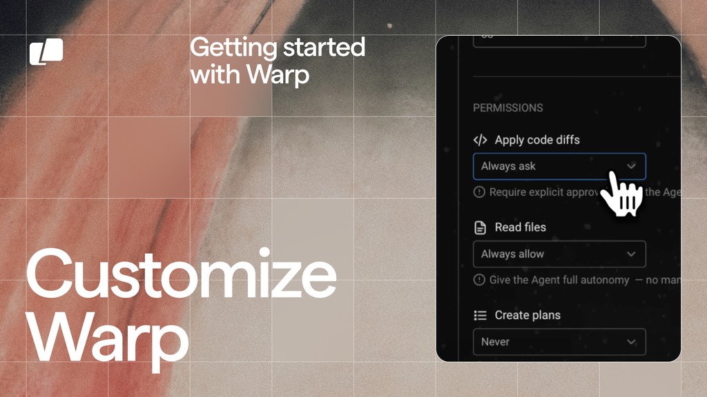 Warp: The Agentic Development Environment