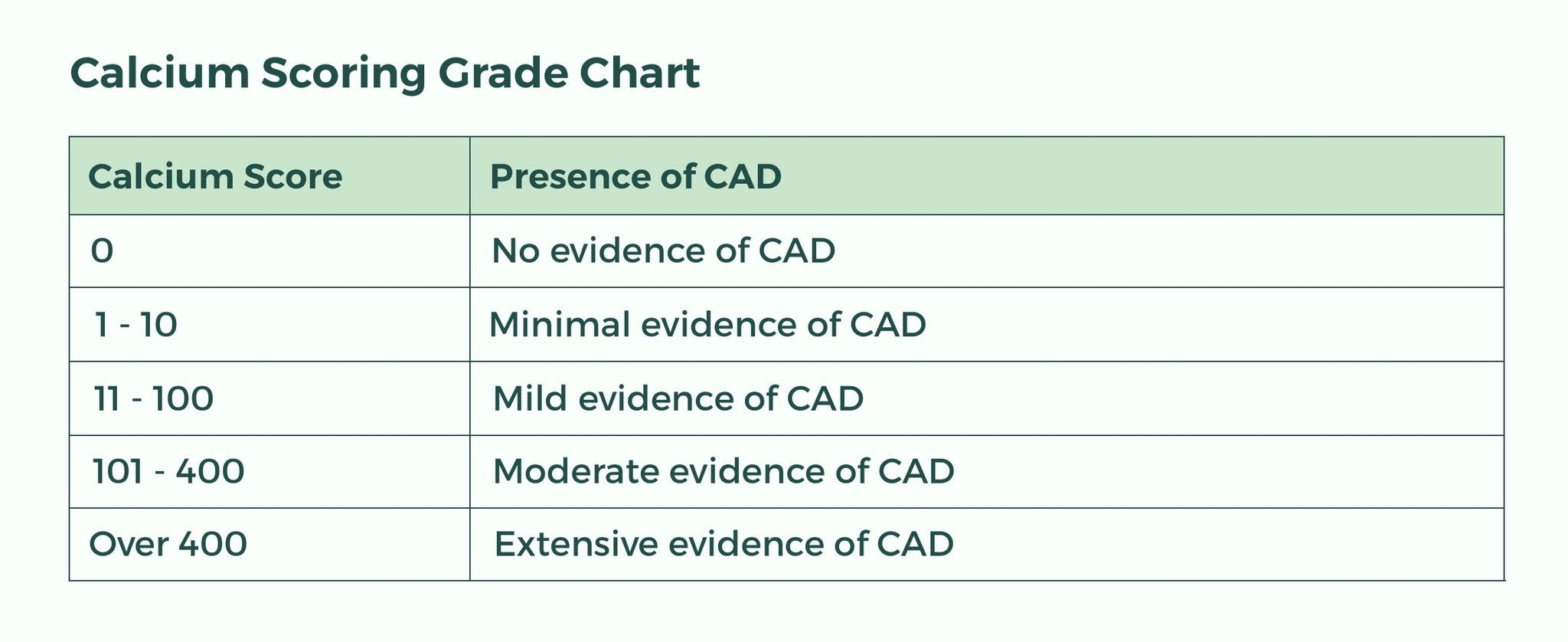 Significance of Coronary Artery Calcification on CT Scan | Docpanel
