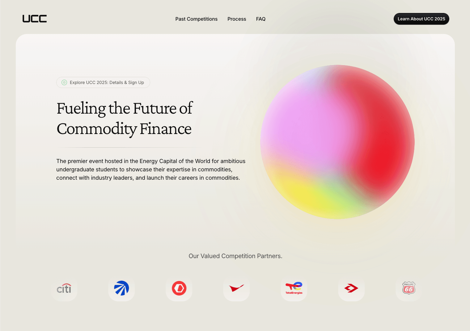 Undergraduate Commodities Competition