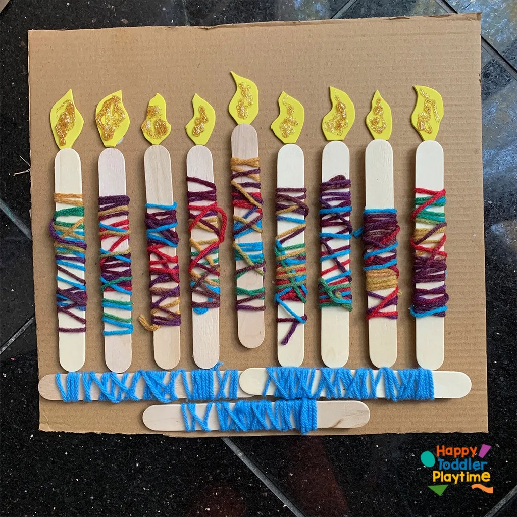 The Best Hanukkah Crafts for Preschoolers
