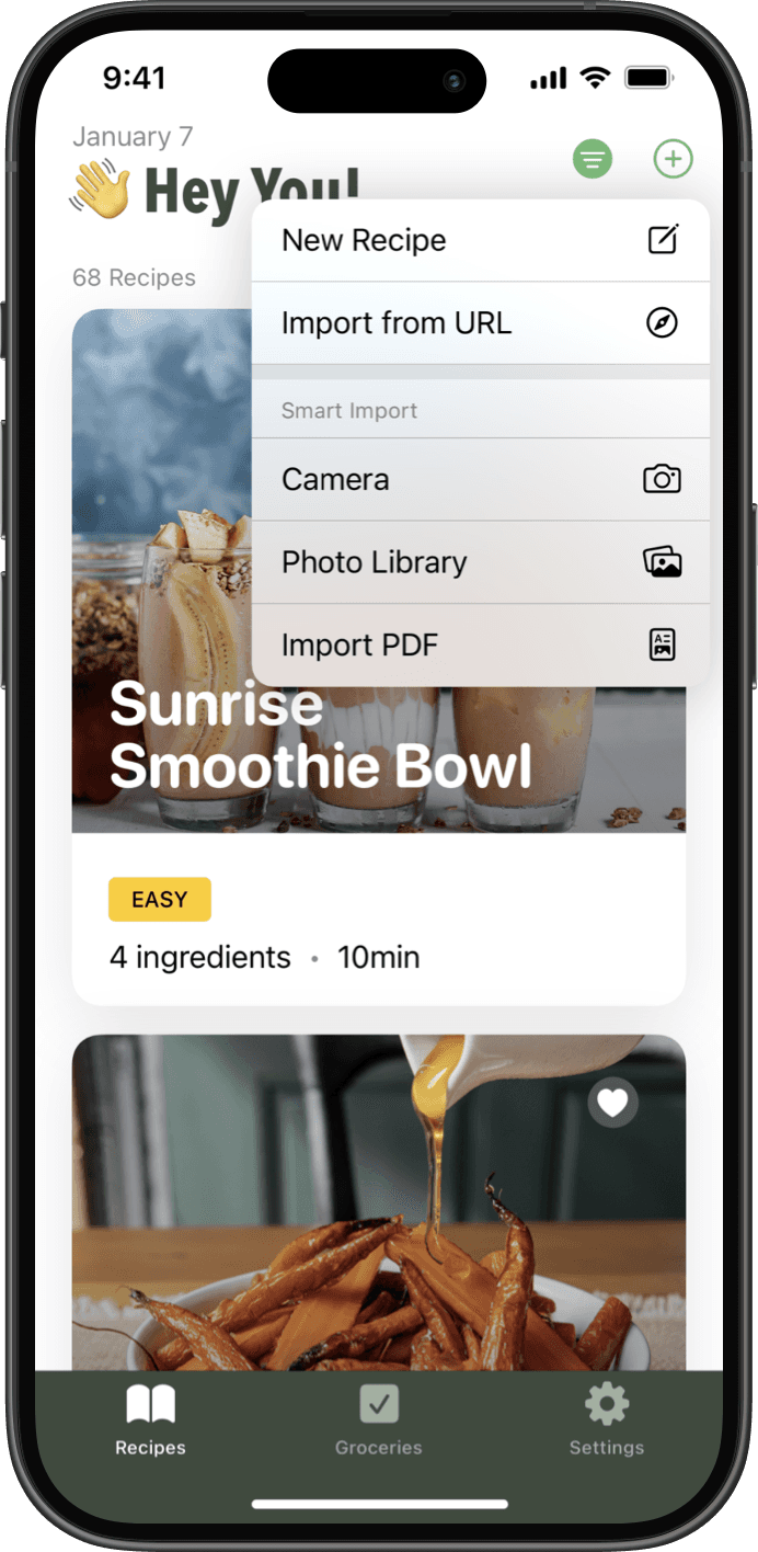Any Recipe — Best recipe saver