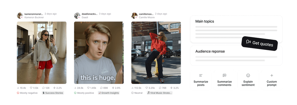 buzzabout - AI-powered social media intelligence