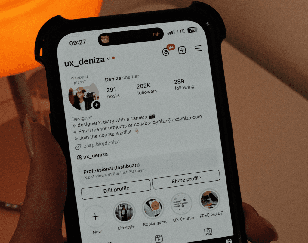 Freelance UX Design course
